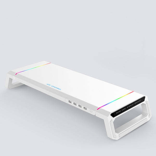 ICE COOREL T1 Monitor Increased Rack Foldable Laptop Stand With RGB Li ...