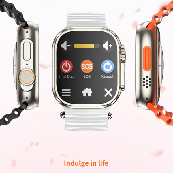 GS29 2.08 inch IP67 Waterproof 4G Android 9.0 Smart Watch Support AI V ...
